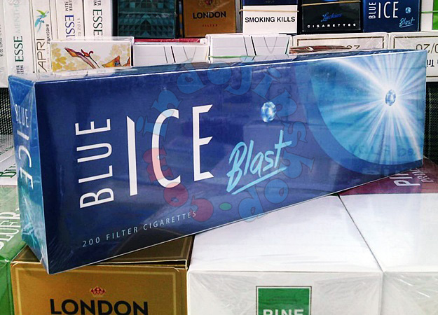 บุหรี่ Blue Ice Blast 1 เม็ดบีบ - indojinshop